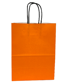 Orange - Paper Bags – Greenpacks USA
